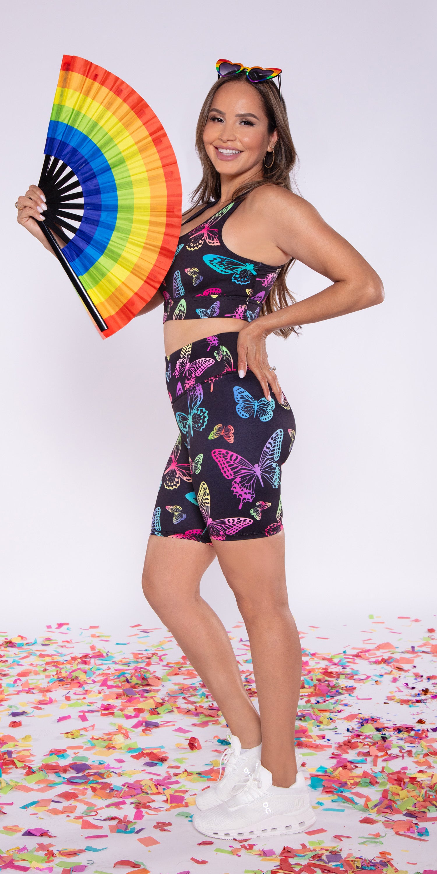 Flutter & Shine - Shorts | Miami Fitwear