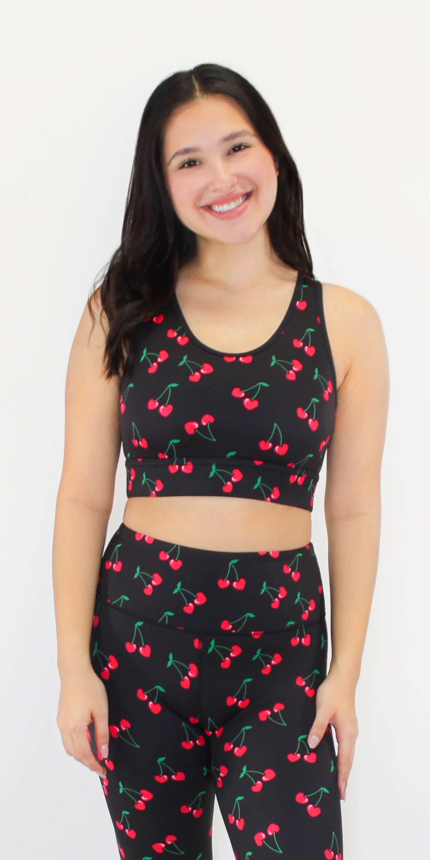 Black Cherry Sweetheart - Classic Sports Bra | Miami Fitwear