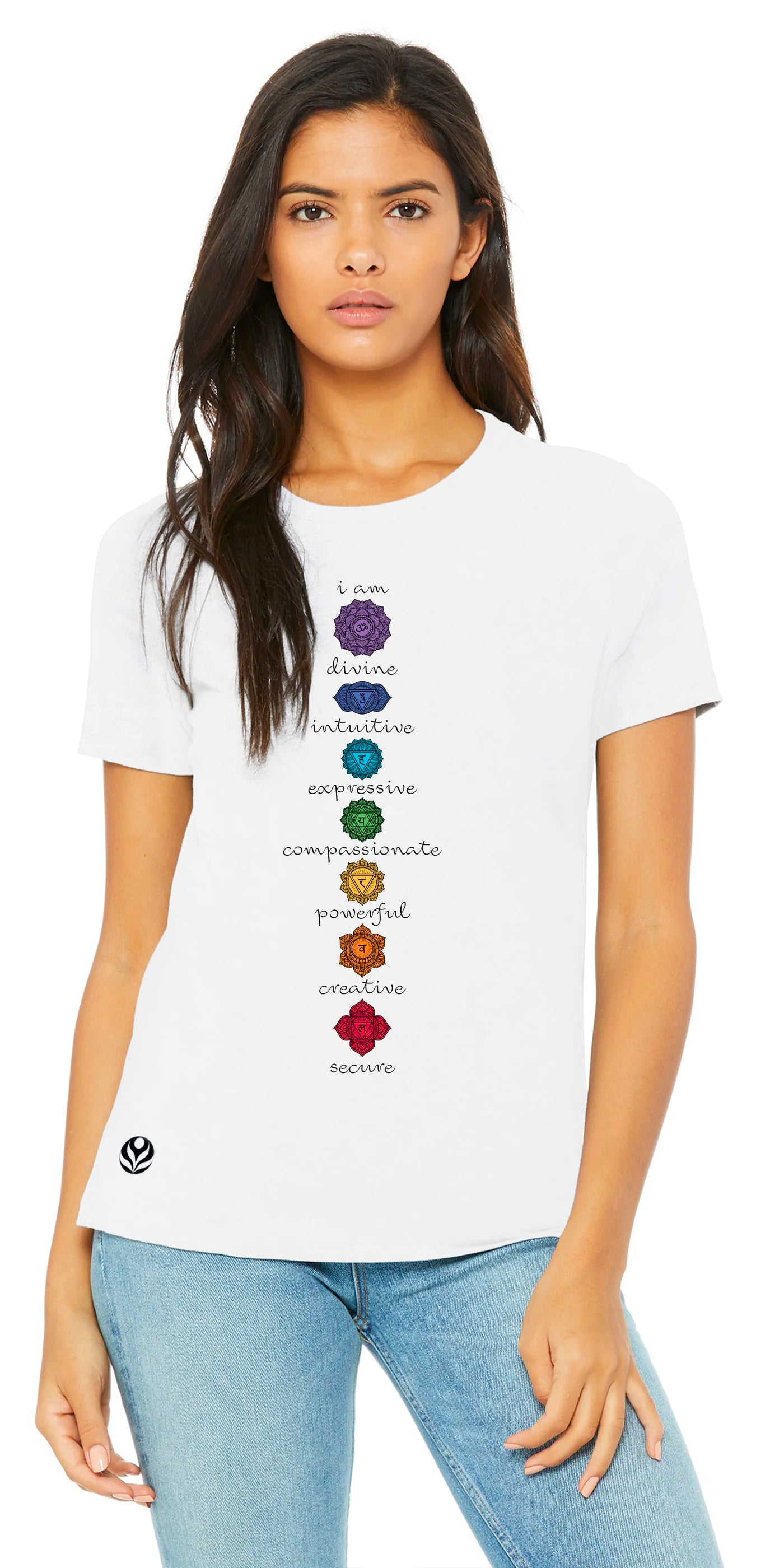 7 Chakras - Relaxed Tee | Miami Fitwear