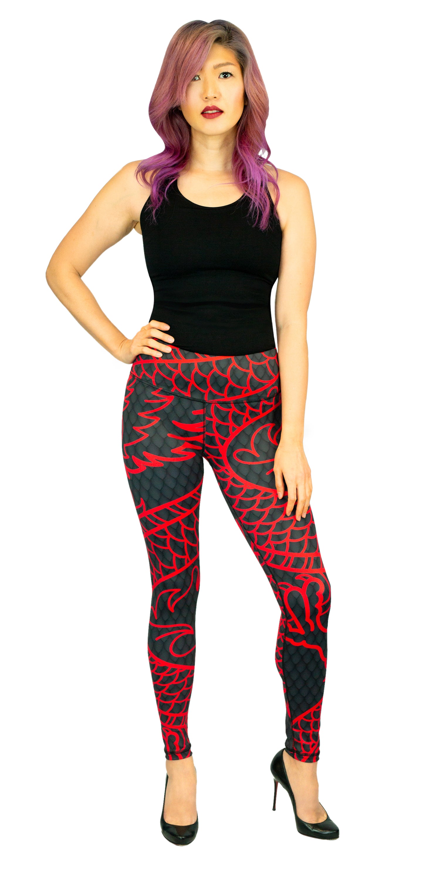 Red Dragon - Legging | Miami Fitwear