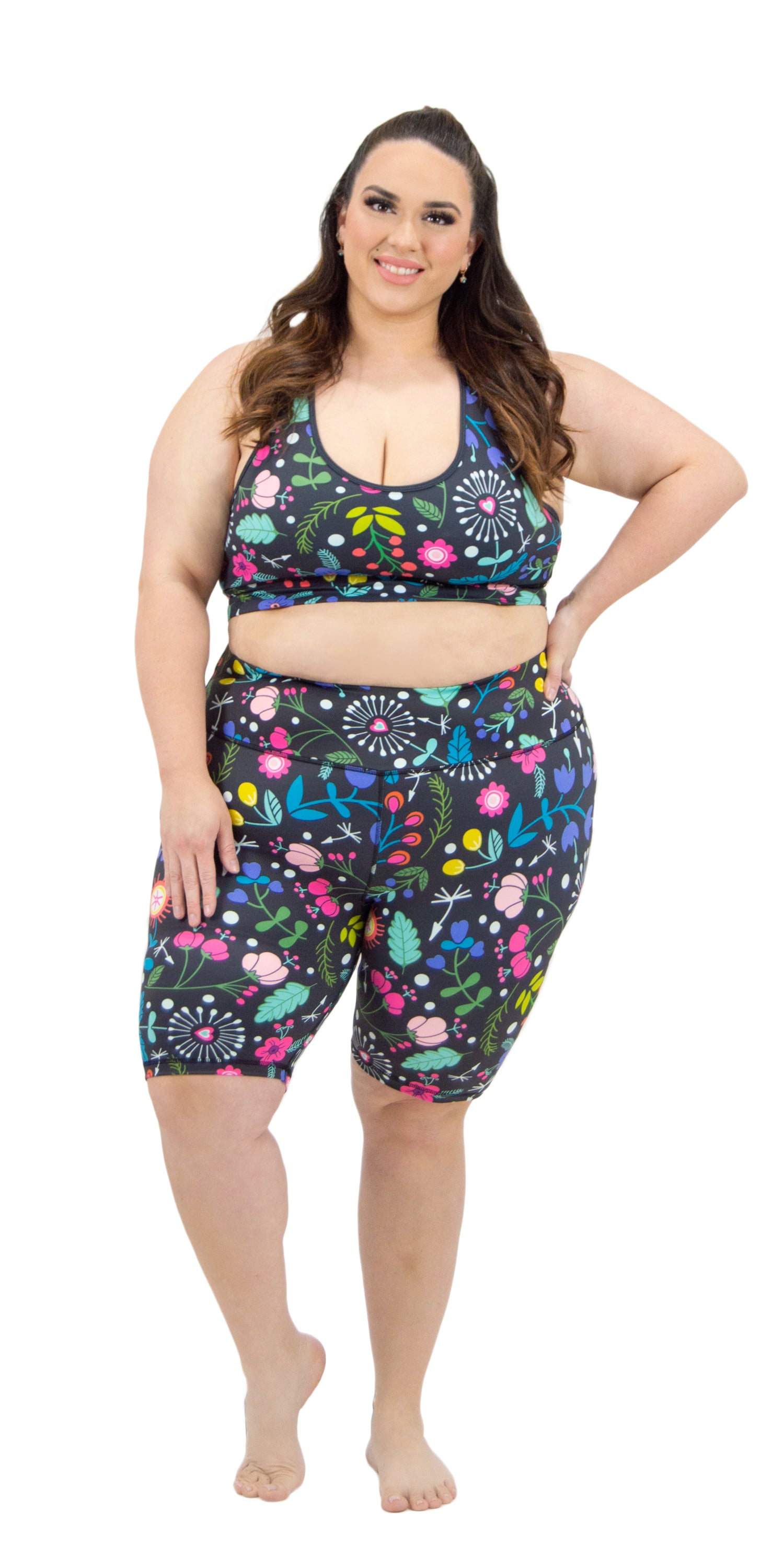 Spring Flourish - Shorts | Miami Fitwear