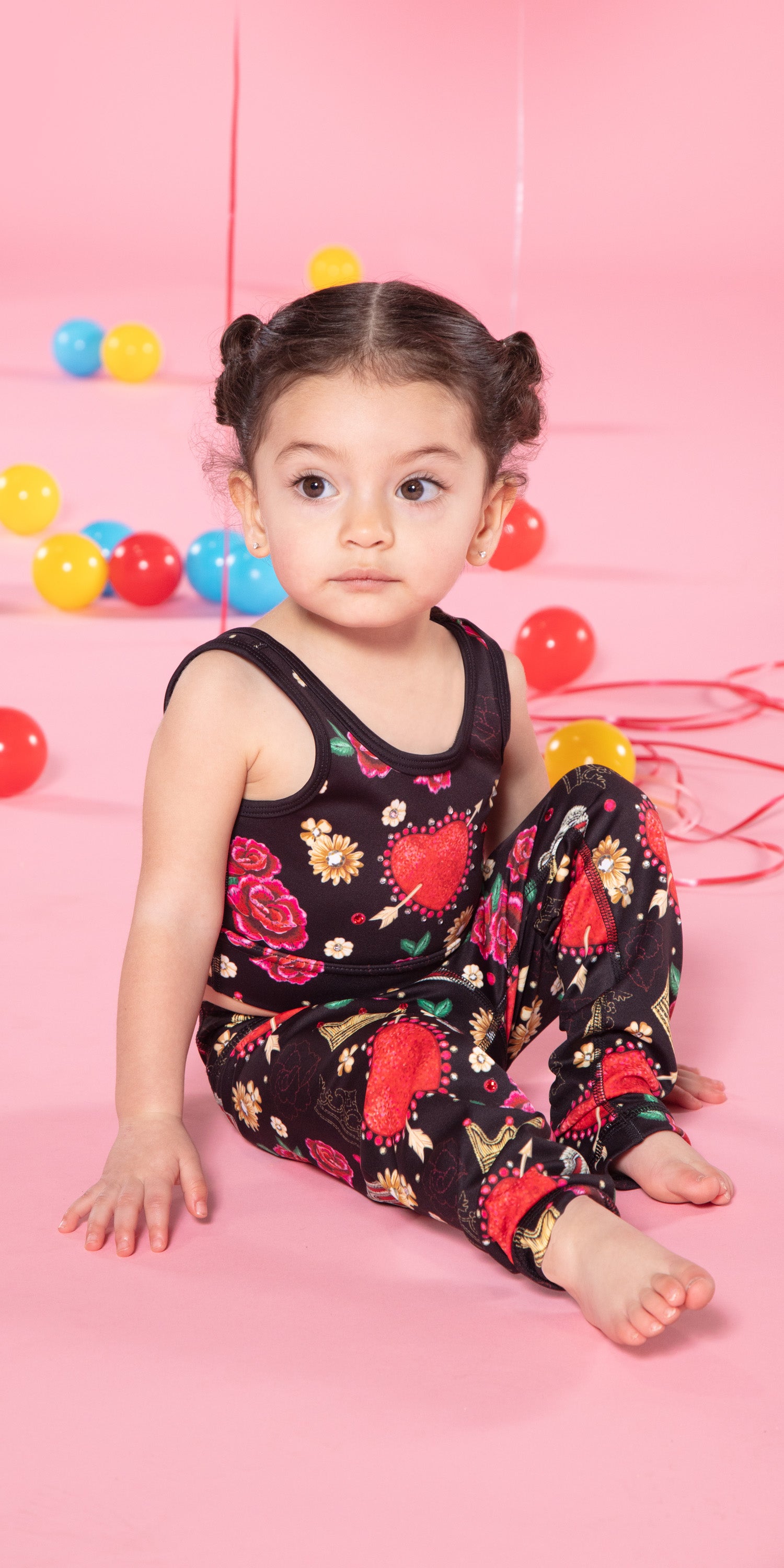 Queen Of Hearts - Kids Top | Miami Fitwear